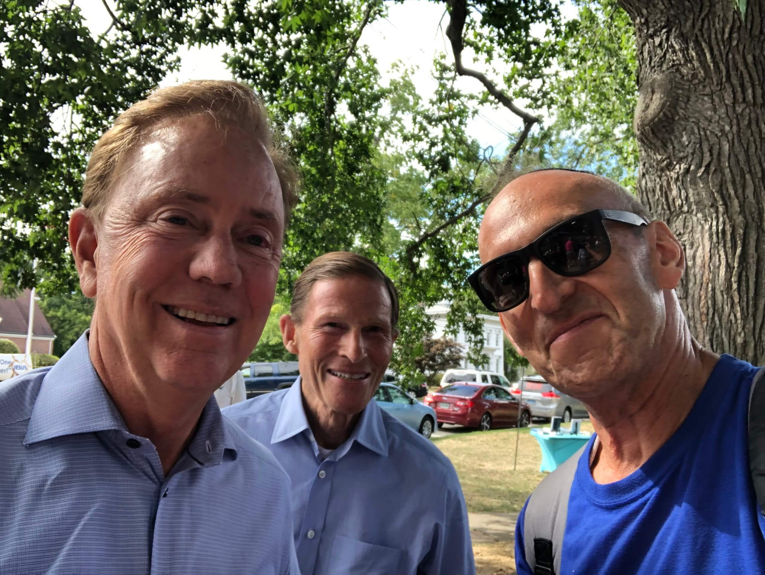 Howard had the honor of meeting Connecticut's governor and US Senator ...
