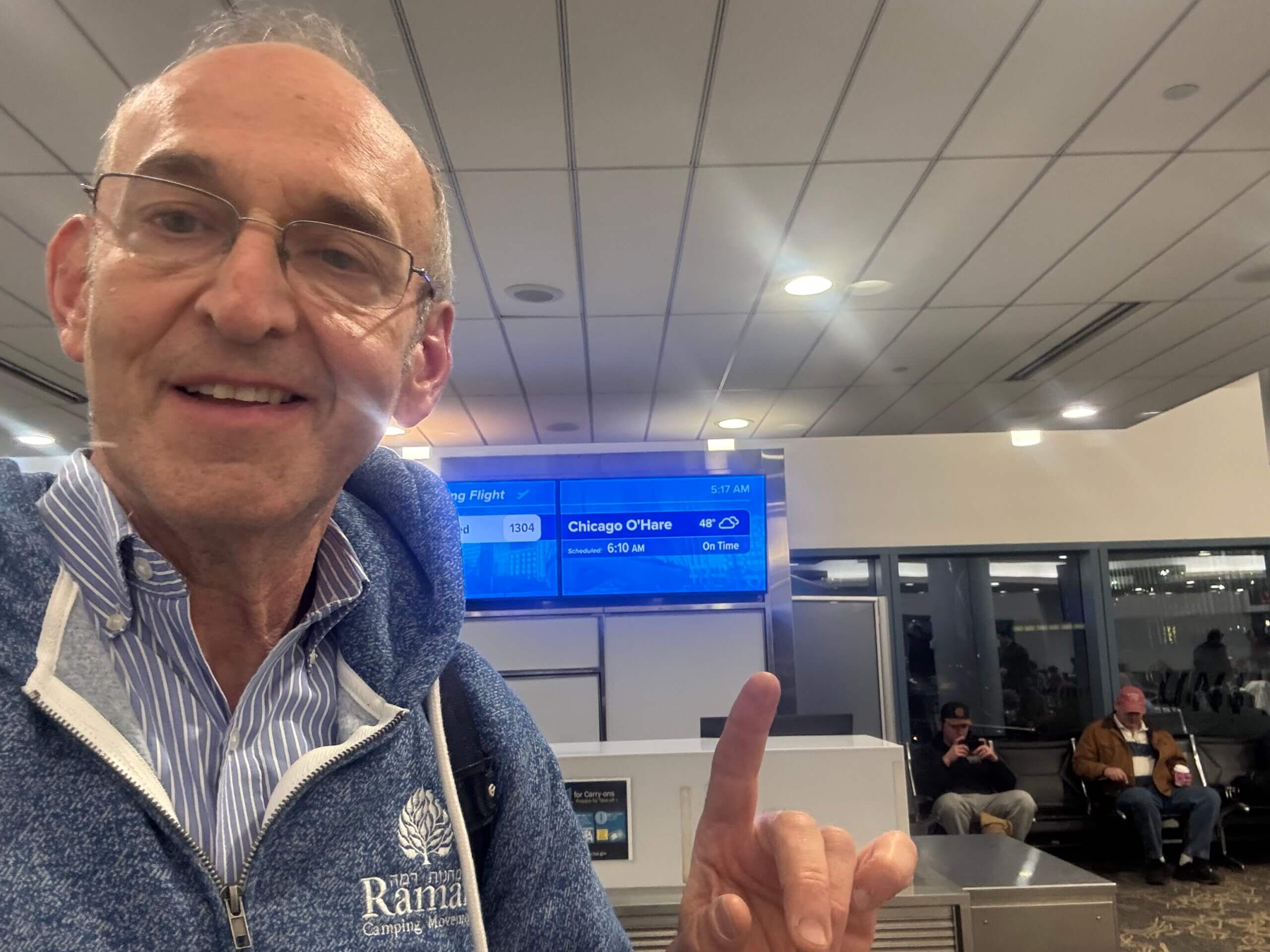 Howard is off to Chicago to attend the Foundation for Jewish Camp ...
